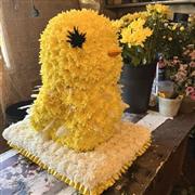 3D Duck Tribute Funeral Flowers Abingdon